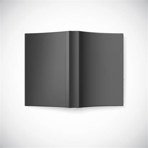 Blank Cracked Book Pages Royalty Free Vector Image