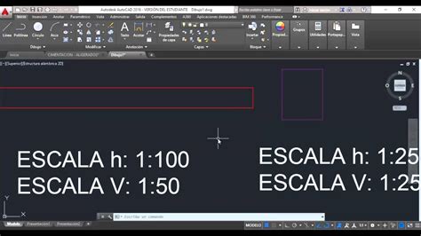 COMO PONER DIMENSIONES A ESCALAS EN AUTOCAD YouTube