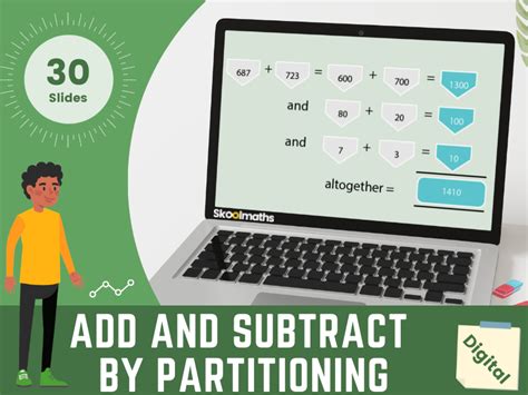 using partitioning to add and subtract year 5 and 6 teaching resources