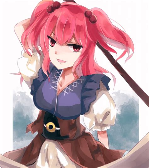 Onozuka Komachi Touhou Drawn By Aridamikannn Danbooru