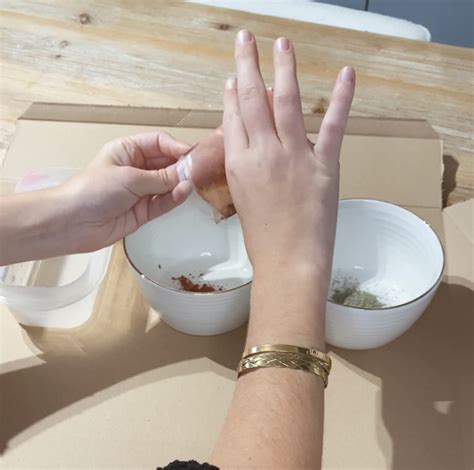 DIY Plateaux en plâtre Home Inspiration by Manon Thonnard