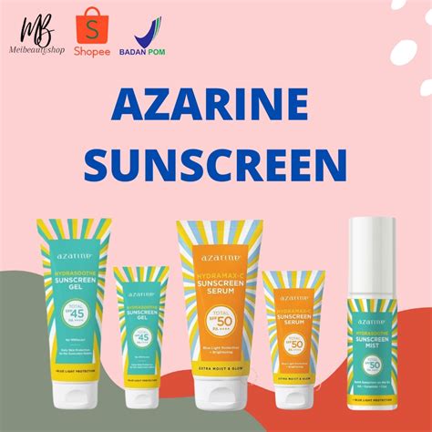 Jual AZARINE Hydrasoothe Sunscreen Gel SPF45 PA Shopee Indonesia