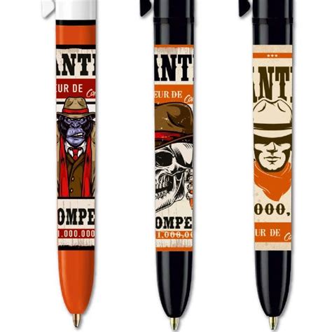 BIC 4 Couleurs Edition Limitée Wanted stylos BIC 4 Couleurs BIC