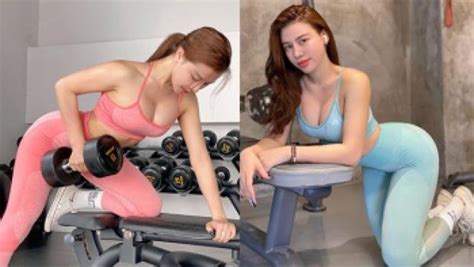 Em tập gym nên vú nở mông to săn chắc QuatVNClub HOT QUATVN CLUB