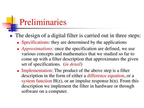 Ppt Chapter Fir Filter Design Powerpoint Presentation Free