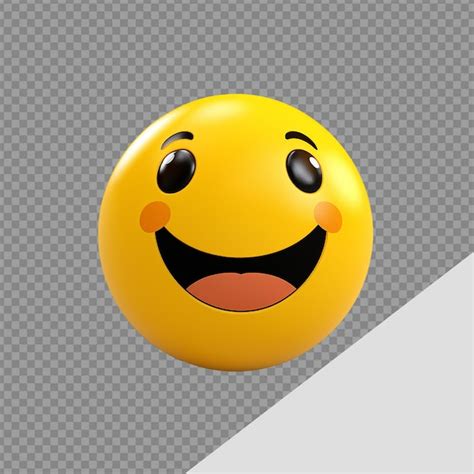 3d смешные эмоджи png изолированы на прозрачном фоне Премиум PSD Файл