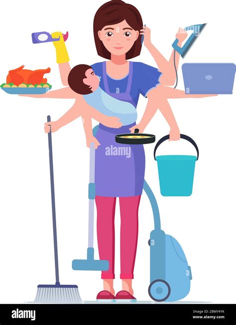 Mamá haciendo sus labores Telegraph