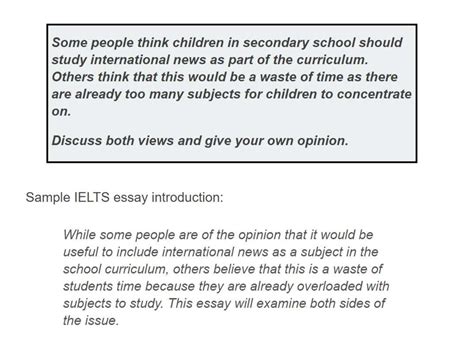 IELTS Types Essay Both Sides Online Presentation