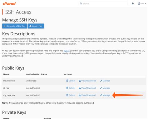 Secure Your CPanel Server With SSH Keys And Public Key Cryptography