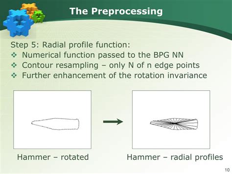 ppt a preprocessing method and rotation invariant 2d object recognition using bpg neural