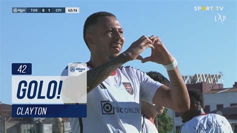 Goal Golo Clayton Torreense 0 1 Casa Pia AC Taça da Liga 23 24