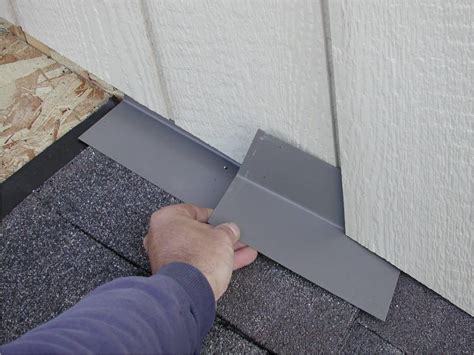 How To Install Step Flashing Where Roof Adjoins Siding Roofing Repair
