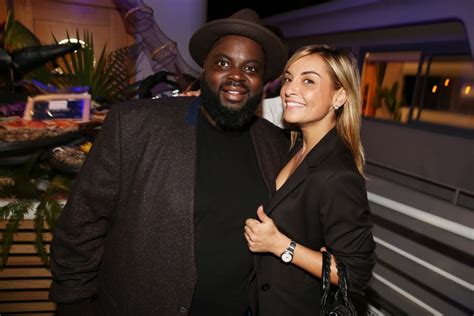 Photo Issa Doumbia et Priscilla Betti lors de la soirée d