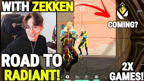 SEN TenZ Tries To Reach Radiant Rank With SEN Zekken Against Stewie2k