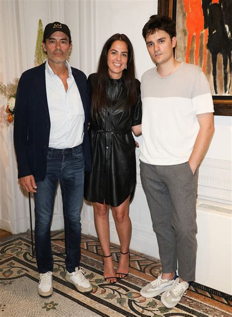 Photo Exclusif Anthony Delon Anouchka Delon Et Alain Fabien Delon