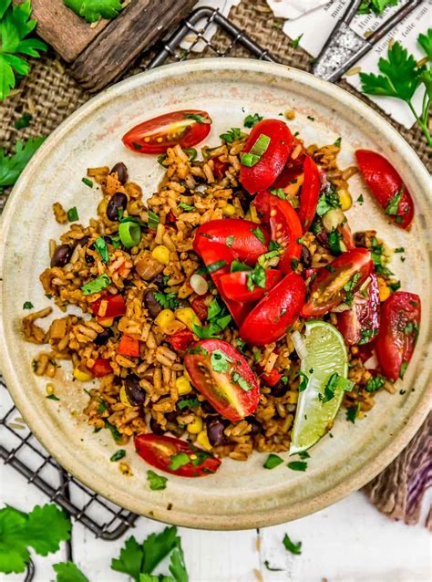 Tex Mex Spicy Veggie Rice Monkey And Me Kitchen Adventures