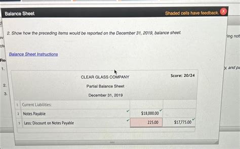 Solved On November 16 2019 Clear Glass Company Borrowed Chegg
