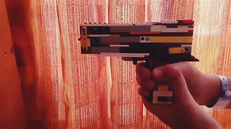 LEGO BLOWBACK RUBBER BAND GUN MECHANISM YouTube