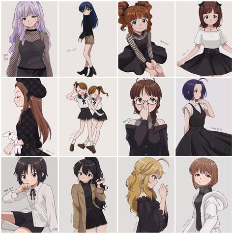 Hoshii Miki Amami Haruka Shijou Takane Kisaragi Chihaya Minase Iori