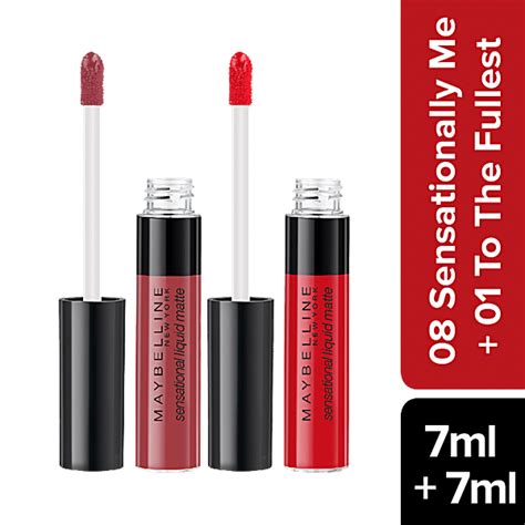 Buy Maybelline New York Sensational Liquid Matte Lipstick 08