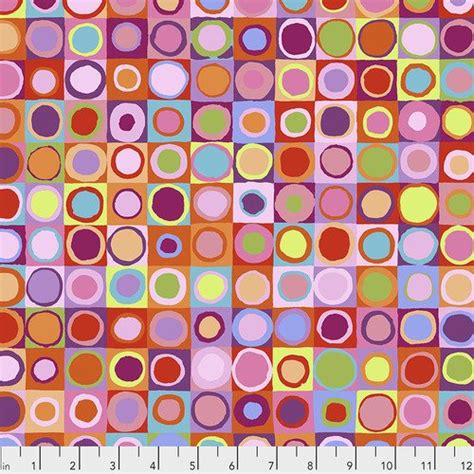 Kaffe Fassett Fall 2018 Tiddlywinks Red PWGP171 REDXX