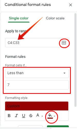 A Beginner S Guide For Using Conditional Formatting On Google Sheets
