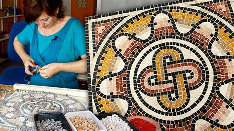 MOSAICOS ROMANOS de piedras y mármol Así es la técnica y ARTE