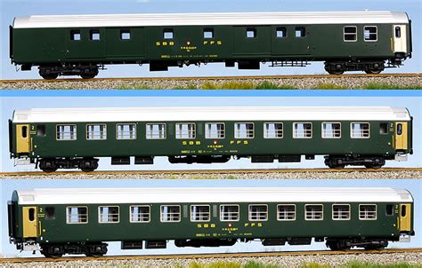 LS Models Set Of 3 Passenger Cars EuroTrainHobby
