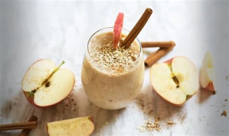 Batido de Manzana y Avena Rico y Fácil