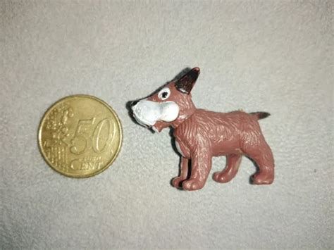 FIGURINE SÉRIE TINTIN Gustav le chien Esso belvision 1973 EUR 4 00