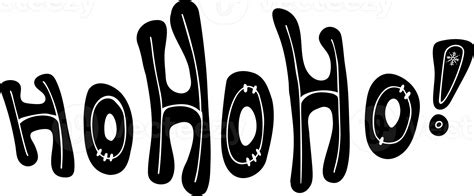 Free hohoho lettrage de noël 11572332 PNG with Transparent Background