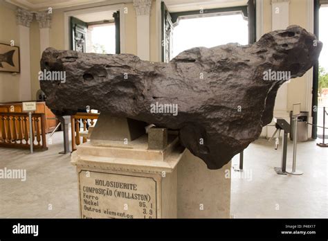 RIO DE JANEIRO RJ 06 05 2015 METEORITO BENDEGÓ Meteorito Bendegó
