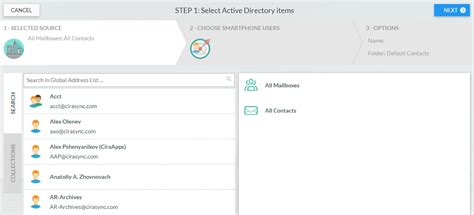 Sincronizar GAL Con Dispositivos Habilitados Para Outlook Y Exchange