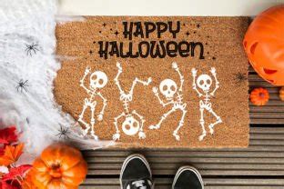 Happy Halloween Skeleton Svg File For Graphic By Ekdclipart