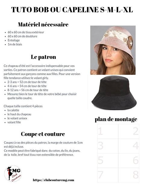 Tuto Couture Gratuit Coudre Un Bob Avec Ses Chutes De Tissus Artofit