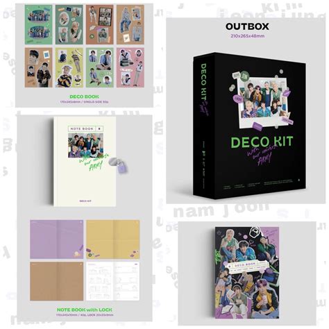 SECURED BTS Deco Kit Tingi Hobbies Toys Memorabilia