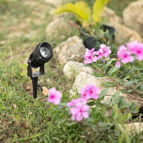 Spot LED Extérieur 10W RGB Vetusta sur Piquet RGB