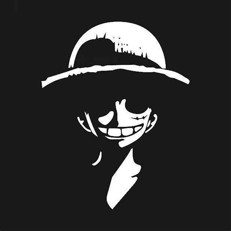 Clic Ici For See Luffy And One Piece En 2020 Peinture Noir Et Blanc