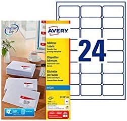 AVERY 360 Étiquettes Adresse Autocollantes Blanches Personnalisables