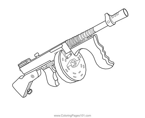 Fortnite Weapons Coloring Pages