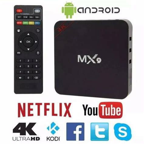 Tudo Sobre Aparelho Para Transformar Tv Smart Mx9 4k Android 7 1