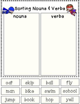 Nouns With Superheroes Worksheet Answers Key