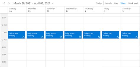 easily schedule recurring events in winui scheduler syncfusion blogs