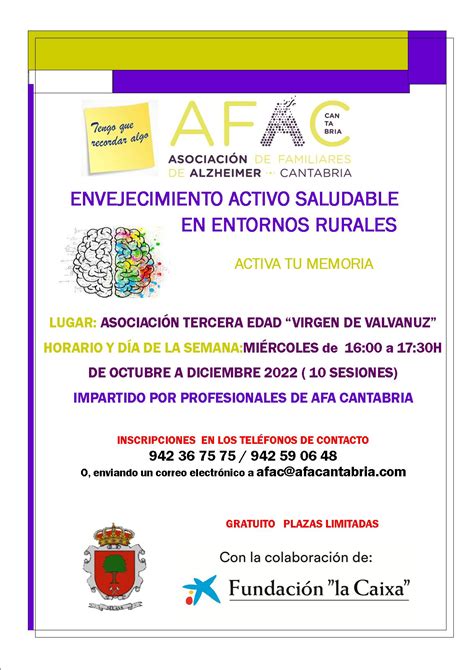 Envejecimiento activo saludable en entornos rurales Detección precoz