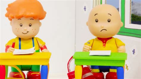 Caillou em Português Caillou e o Exame da Escola Episódios