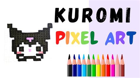 How To Draw KUROMI Hand Drawn Pixel Art YouTube