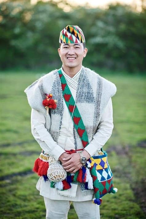 Nepali Kirati Rai Tribe Traditional Dress For Man Nepal Culture
