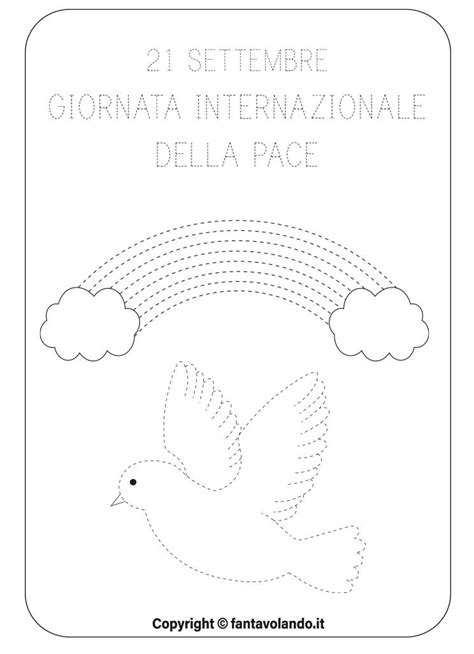 Giornata Internazionale Della Pace Settembre Schede Di Pregrafismo