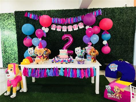 Paw Patrol Skye Everest 2 años Paw patrol birthday party Paw patrol