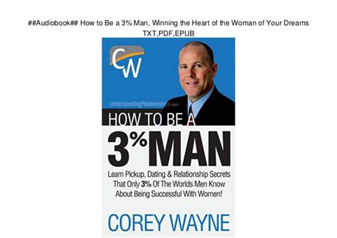 How To Be A 3 Man Audiobook Lasopamedicine